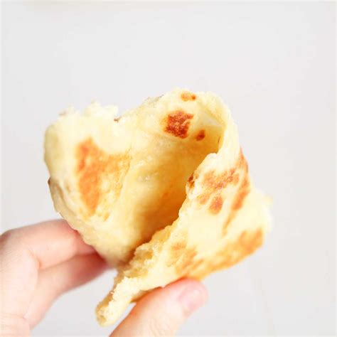 Black Bean Naan Lower Carb Flatbread Made With Canned Black Beans