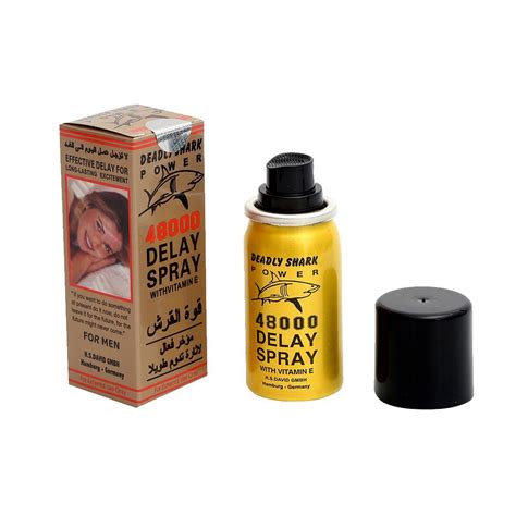 Deadly Shark 48000 Sex Timing Spray For Men Delay Spray And Sex Delay Spray For Men