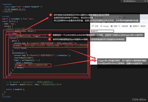 Vue3中的customrefvue3 Costomref Csdn博客