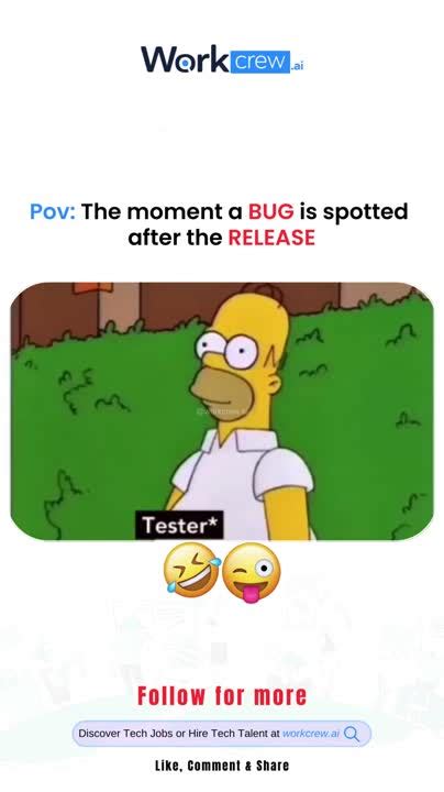 Workcrew On Linkedin Bug Programmer Meme Programming Dev Developer Coder Coding