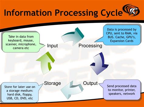 Computer Information Processing Cycle Diagram Processing Cyc