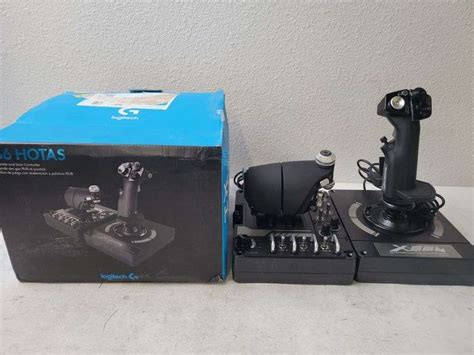 Logitech G X H O T A S Throttle And Joystick Rio Grande Trade
