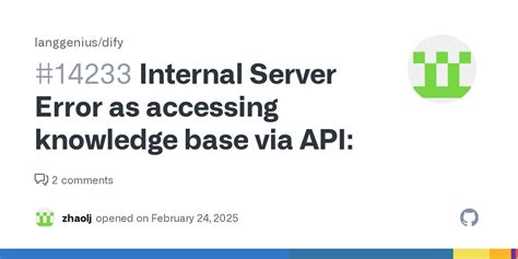 Internal Server Error As Accessing Knowledge Base Via Api · Issue