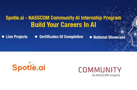 Spotle Ai Nasscom Community Ai Internship Program Nasscom The