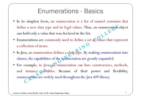 Enumerations Type Wrappers And Autoboxing Pdf Programming Languages Computing