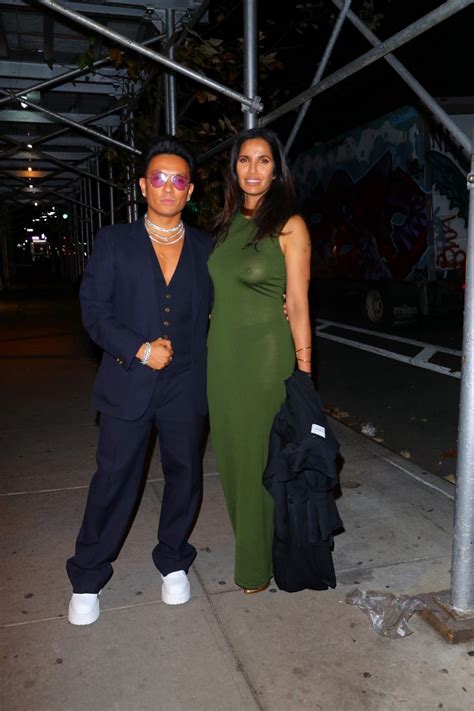 Padma Lakshmi Braless In See Through Dress At Cfda 2022 9 Photos
