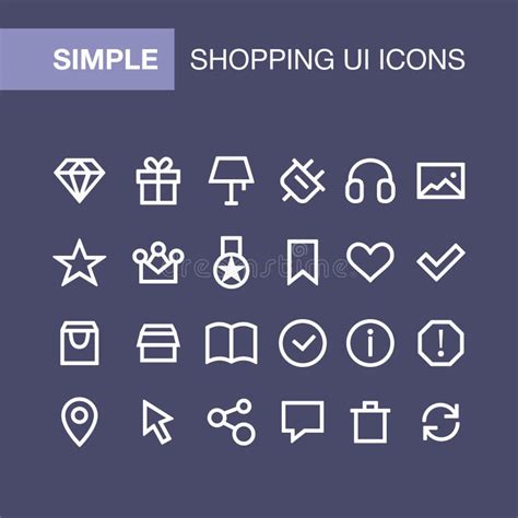 Mouse Pointer Icon For Simple Flat Style Ui Design Stock Vector Illustration Of Computer Sign