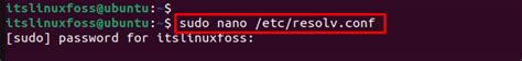 How To Set Dns Nameservers On Ubuntu 22 04 Its Linux Foss