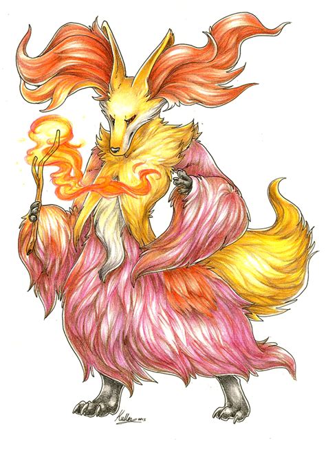 Delphox Pokemon Drawn By Endivinity Danbooru