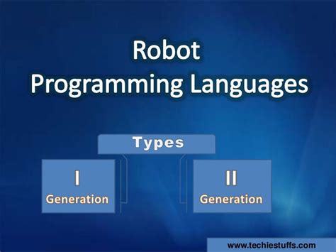 Robotics Programming Languages