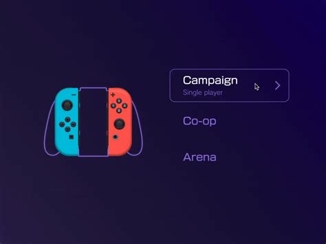 Select Game Mode By Coconut On Dribbble