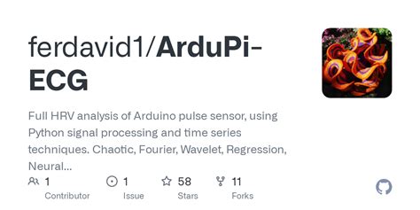 Github Ferdavid1ardupi Ecg Full Hrv Analysis Of Arduino Pulse Sensor Using Python Signal