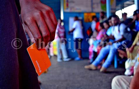 Gavoka 18 Per Cent Bus Cards Not Redeemed The Fiji Times