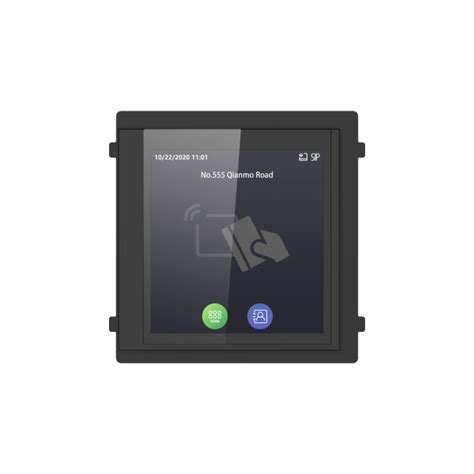 Hikvision DS KD TDM 2nd Gen Intercom Touch Display Module Security Wholesalers