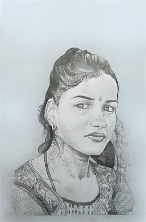 Neeraj Nishad On Linkedin Manual Portrait Work Done By Me
