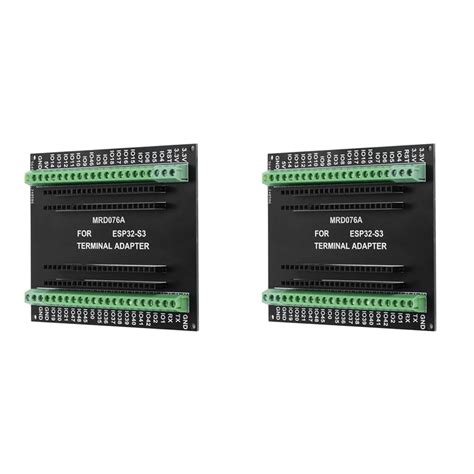 2x Esp32 S3 Gpio 1 Into 2 Breakout Board Double Layers Expansion Board With N8r2n16r8