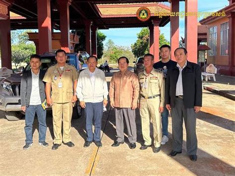 កងកម្លាំងនគរបាល នៃប៉ុស្តិ៍នគរបាលច្រកទ្វារព្រំដែនអន្តរជាតិត្រពាំងក្រៀល