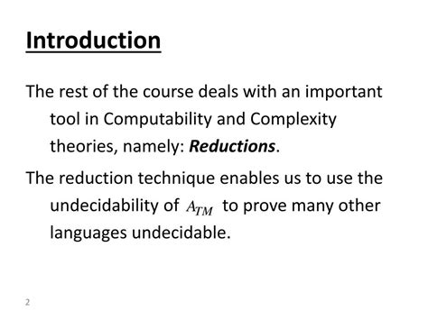 ppt introduction to computability theory powerpoint presentation