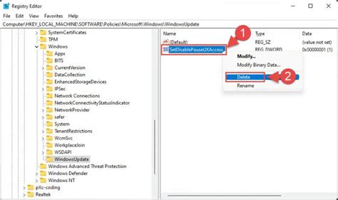 Fix Pause Windows Updates Option Grayed Out In Windows 1110