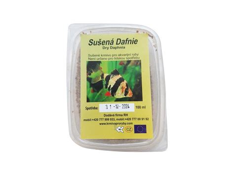 Sušené DAFNIE 100 ml - AKVA-TERA CZ