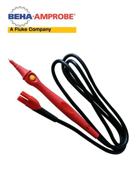 Fluke Amprobe Proinstall Multifunction Tester 3 Wire Test Lead Kit Red Blue Green Leads