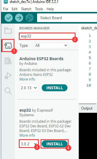 Esp32 C6 Development Board 1 47 Inch Lcd Display Screen St7789 For Arduino Wifi6 Lvgl Hmi