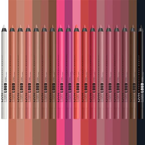 NYX Professional Makeup Line Loud Kredki do ust dla kobiet - Perfumeria ...
