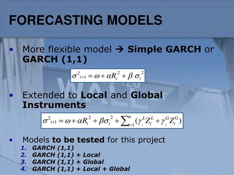 PPT VOLATILITY FORECASTING PowerPoint Presentation Free Download ID