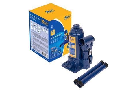 Бутылочный домкрат KRAFT 4т Master KT 800066 - купить для автосервиса и ...