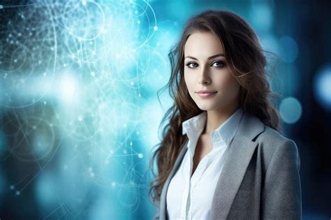 Premium Ai Image Portrait Of A Programmer In The Modern Computer World