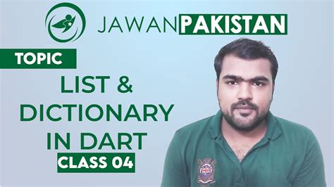 Onine Mobile App Dev Class 4 In Urduhindi List In Dart Dictionary In Dart Youtube