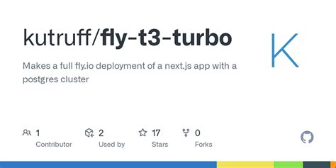 Here S A Full Stack App Template For Fly O With Next Js Turbo