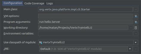 Maven Vertx2 Orgvertxjavaplatformimplclistarter Stack Overflow