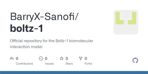 Github Barryx Sanofi Boltz 1 Official Repository For The Boltz 1 Biomolecular Interaction Model