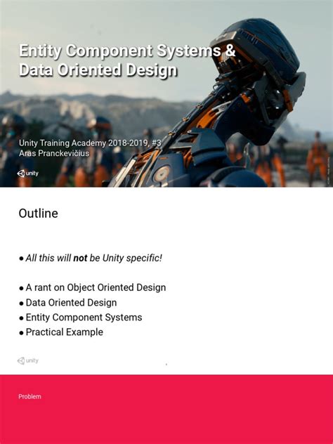 2018eng Unity Academy Ecs And Data Orientied Design Pdf Object