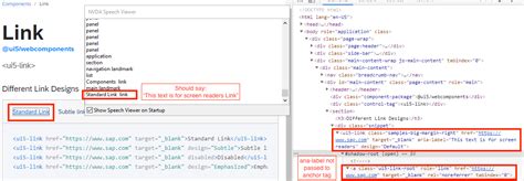 Ui5 Link Does Not Support Aria Label · Issue 2356 · Sapui5