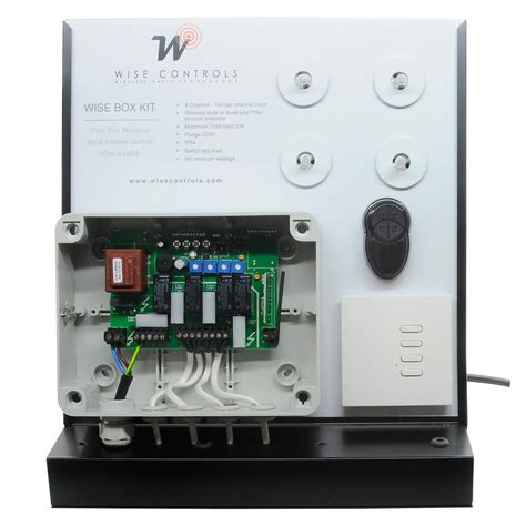 Wise Box Table Top Display Unit Wise Box Receiver Intense Switch Remote Channel Amps