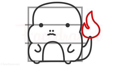 Chibi Charmander Step 8 Facedrawer
