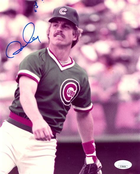 Ron Cey Signed Cubs 8x10 Photo Jsa Coa Pristine Auction