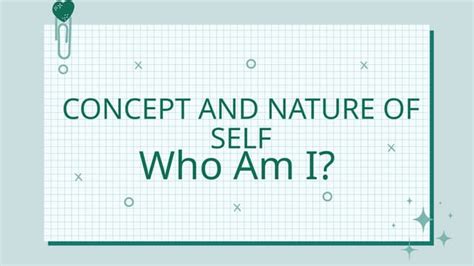 Understanding Self Concept Of Understanding Self Who Am I Ppt