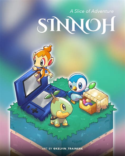 Piplup Turtwig And Chimchar Pokemon Drawn By Kelvin Trainerk Danbooru