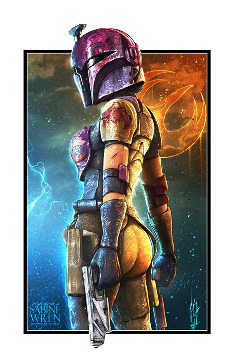 Sabine Wren Star Wars And More Drawn By Shanemolina Danbooru