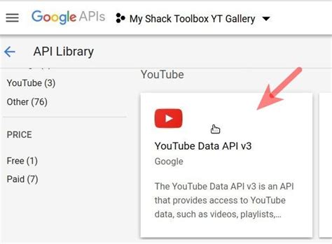 How To Create A Youtube Javascript Api Key Joomlashack