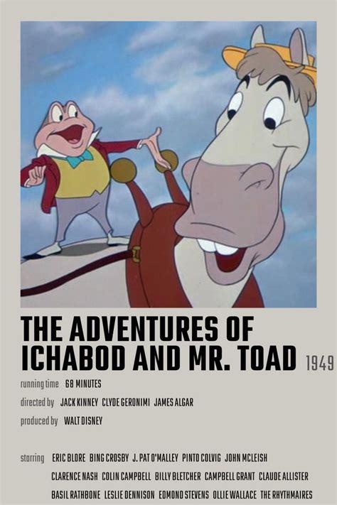 The Adventures Of Ichabod And Mr Toad Artofit