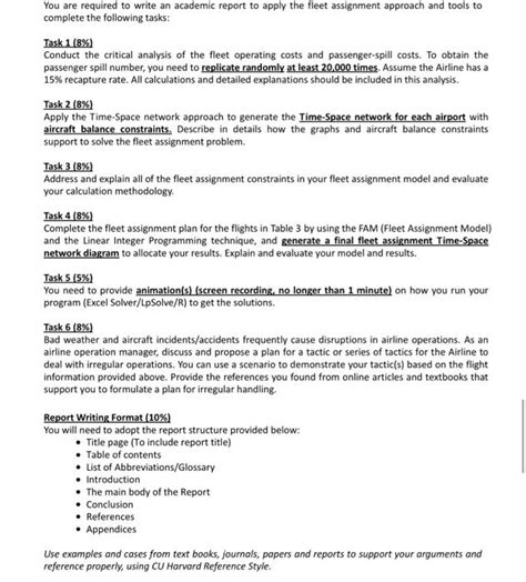 Fleet Assignment Scenario Q3 55 To Cw01 Mark