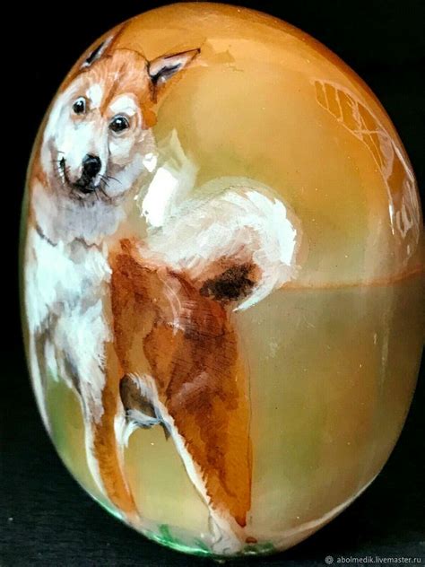 Акита фигурка статуэтка собака камень Селенит Подарки Сувениры купить онлайн на Ярмарке