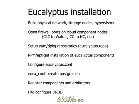 Cloudstack Vs Openstack Vs Eucalyptus Iaas Private Cloud Brief Comparison Pptx