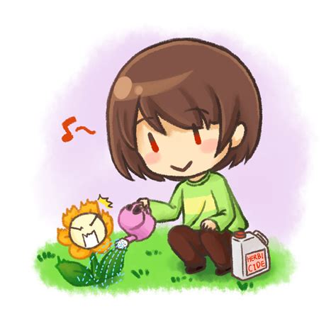 Flowey Flowey The Flower Chara Frisk Undertale персонажи