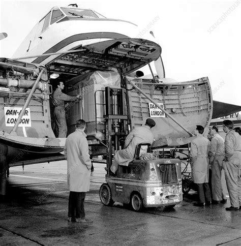 IBM 709 Computer Destined For CERN Stock Image A064 0051 Science Photo Library