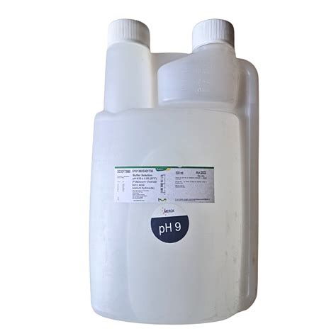 Buffer Solution Ph 9 Merck Ph Liquid Calibration At 20°c As Per Qual Aanij Store